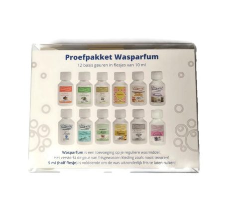 Met dit proefpakket wasparfum ruikt je was lang en lekker!